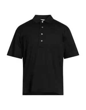 Alpha Studio Polo Shirt Size Cotton - Black