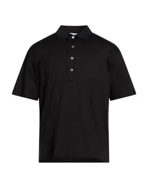 Alpha Studio Polo Shirt Size Cotton - Black