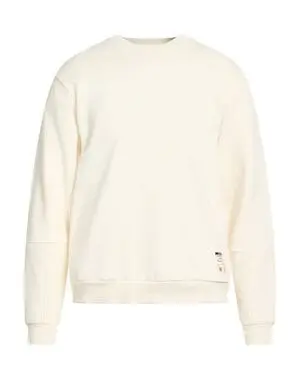 DEKKER Cotton Blend Long Sleeve Sweatshirt - White