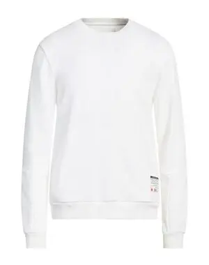 DEKKER Cotton Blend Long Sleeve Sweatshirt - White