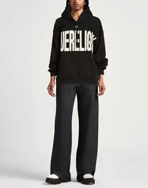 True Religion Fleece Hooded Sweatshirt - Black