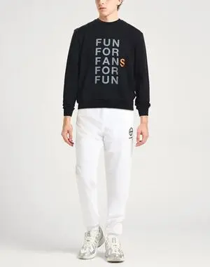 BIKKEMBERGS Crewneck Sweatshirt With Embroidered Detail