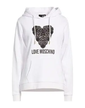 Moschino Jeans Off The Shoulder Sweatshirts Hoodies For Women