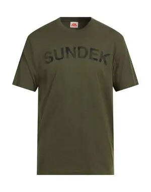 Sundek T-shirt Size Cotton - Green
