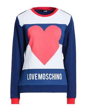 Moschino Cotton-blend Sweatshirt - Blue