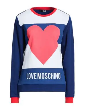 Moschino Cotton-blend Sweatshirt - Blue