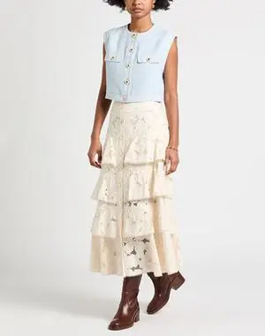 Sandro Sleeveless Tweed Jacket