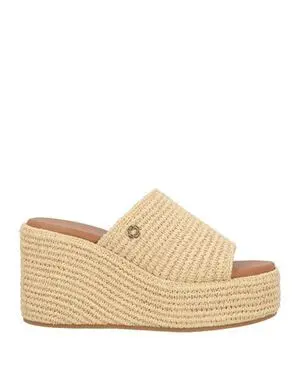 Maje Sandals Synthetic Fibers - Beige