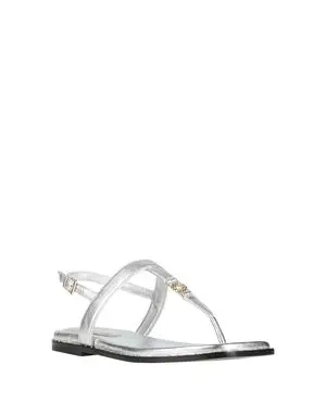 Maje Thong Leather Sandals