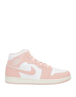 JORDAN 1 Mid High-top Sneakers - Light Pink