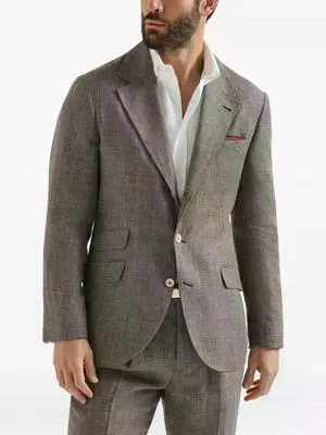 Brunello Cucinelli Houndstooth Blazer
