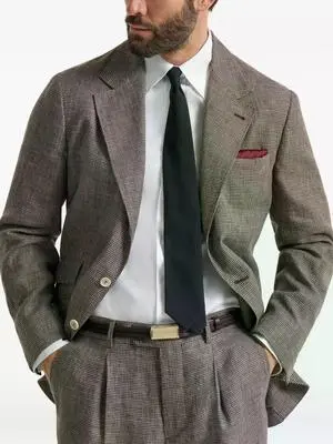Brunello Cucinelli Houndstooth Blazer