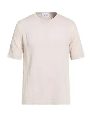 Alpha Studio T-shirt Size Linen, Elastane - Beige
