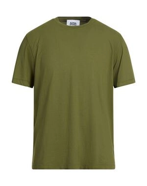 Alpha Studio T-shirt Size Cotton, Elastane - Green