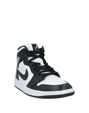 JORDAN Leather High-top Sneakers - White