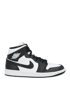 JORDAN Leather High-top Sneakers - White