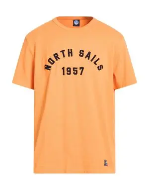 NORTH SAILS T-shirt Size Cotton - Orange