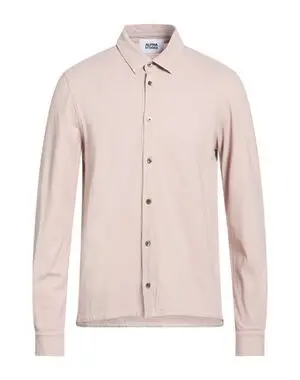 Alpha Studio Shirt Size Cotton, Elastane - Taupe