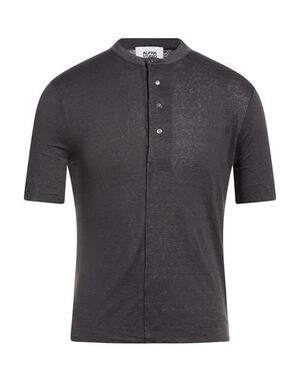 Alpha Studio T-shirt Size Linen, Elastane - Grey