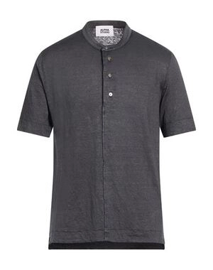 Alpha Studio T-shirt Size Linen, Elastane - Grey