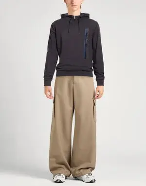 BIKKEMBERGS Cotton-blend French Terry Hoodie - Midnight Blue