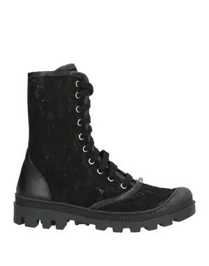 BALDININI Lace-up Ankle Boots With Crystal Embellishments