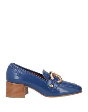 BALDININI Leather Loafers - Blue