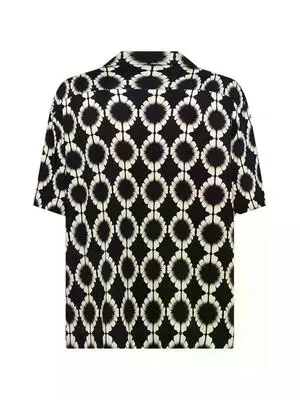 LANEUS Patterned Shirt