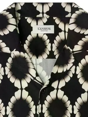 LANEUS Patterned Shirt