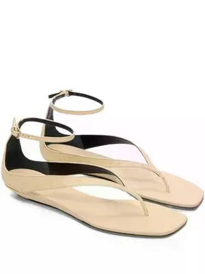 Loulou De Saison Niham Ankle-strap Sandals - Neutrals