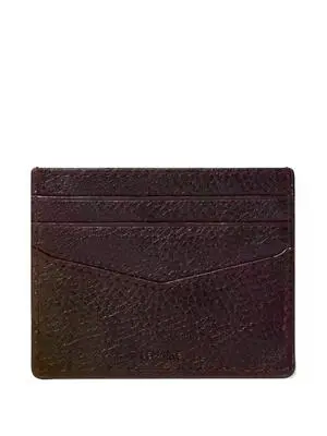 LEMAIRE Logo-detail Card Holder - Purple