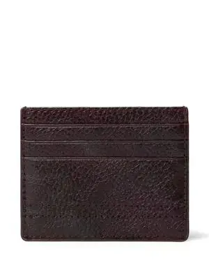 LEMAIRE Logo-detail Card Holder - Purple