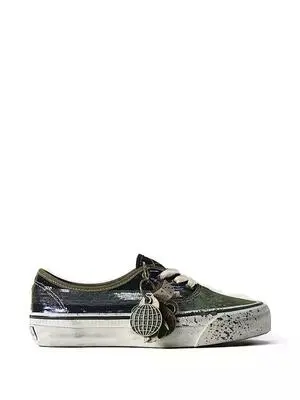 VANS Authentic Low Top Sneakers - Green
