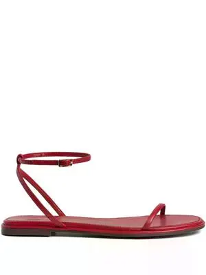 12 STOREEZ Leather Flat Sandals