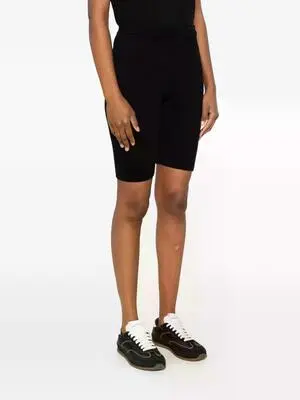 Eric Bompard Knitted Cashmere Shorts - Black