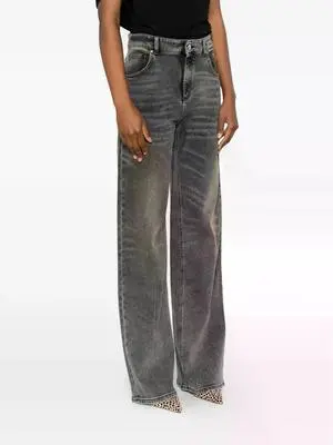 Blumarine Wide Leg Boyfriend Jeans