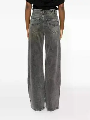 Blumarine Wide Leg Boyfriend Jeans