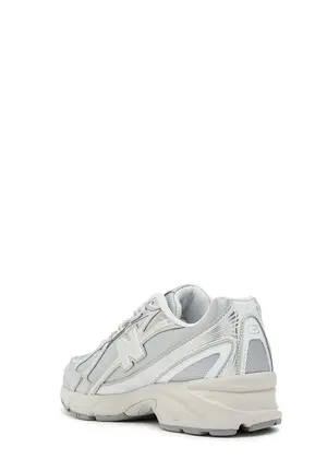 NEW BALANCE 740 Panelled Metallic Mesh Sneakers - Silver