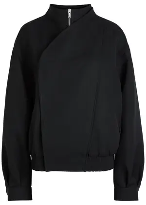 ARMARIUM Panelled Wool Bomber Jacket