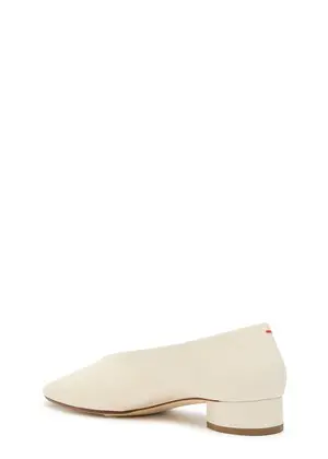 AeydĒ Delia 20 Leather Pumps - Cream