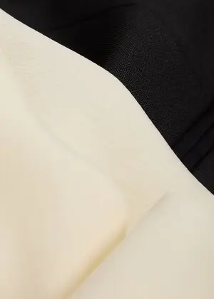 ARMARIUM Wool And Silk-blend Jacket With Detachable Scarf