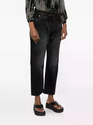 R13 Crossover Belt-loop Jeans
