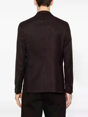 Tagliatore Double-breasted Peak-lapel Blazer - Brown
