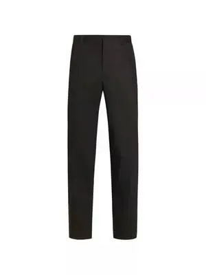 Dolce & Gabbana Stretch Wool Canvas Trousers