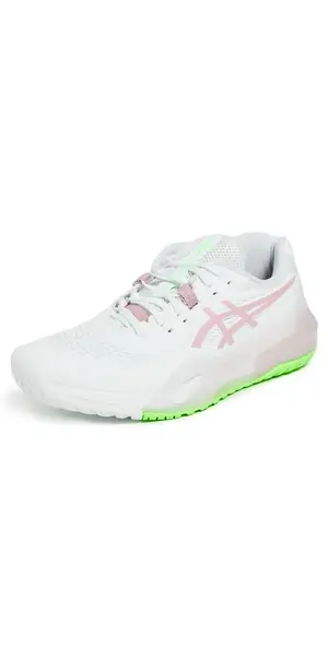 Asics Contrast Stitching Sneakers For Women
