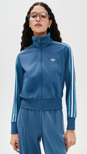 Adidas Firebird Classic Track Top - Crew Blue/light Blue/white