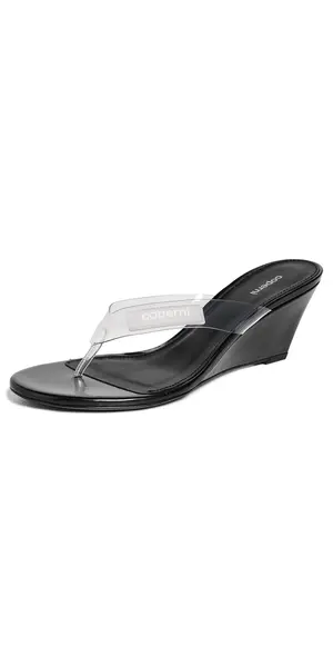 Coperni Wedge Sandals - Clear