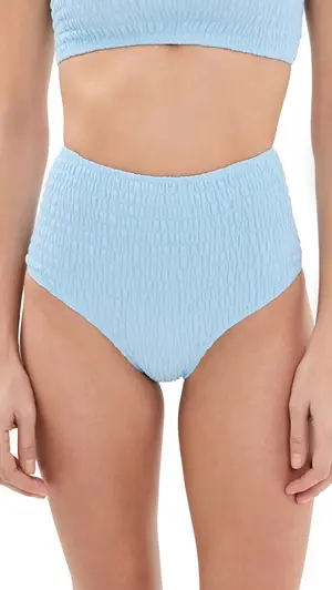 Sea Amabel Smocked Bikini Bottom