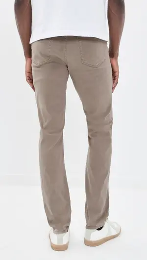 FRAME Modern Straight Twill Jeans - Stone Grey