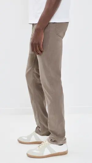 FRAME Modern Straight Twill Jeans - Stone Grey